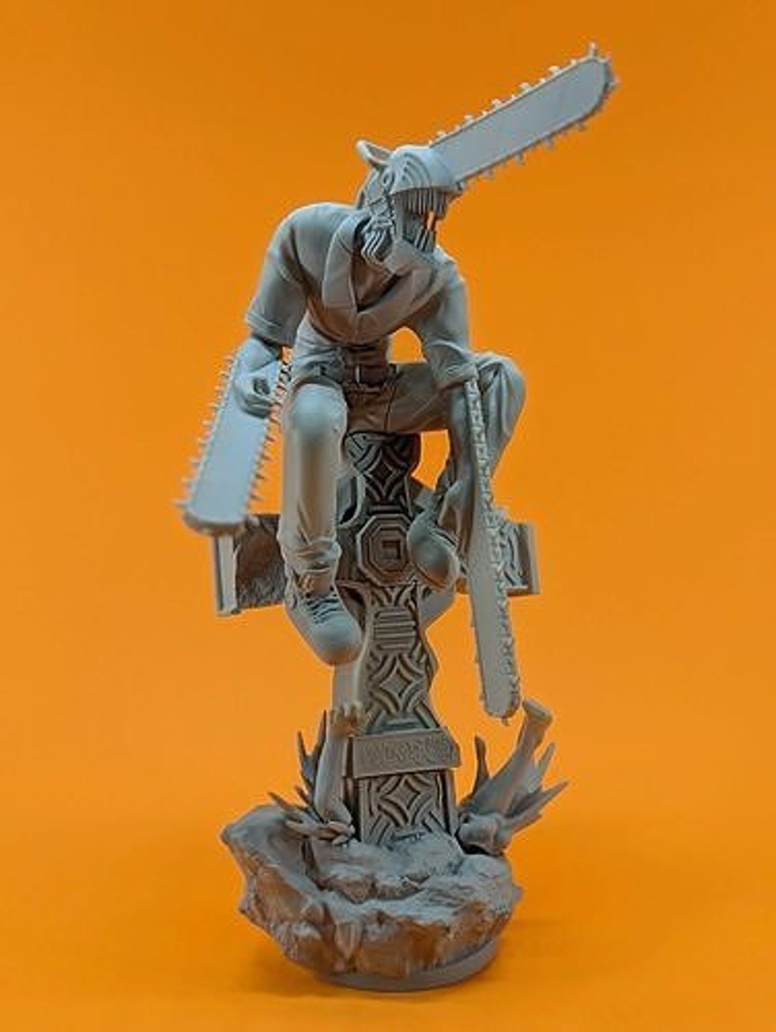 Chainsaw-man 3D Stl Ready for Print - Etsy