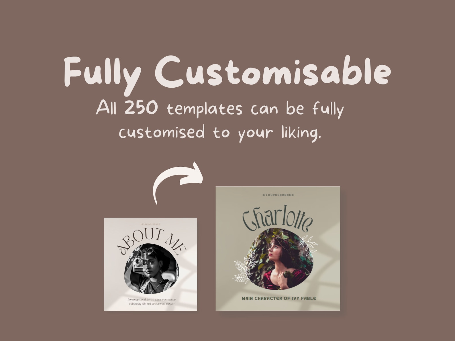 Writer Instagram Template Author Canva Template, Book Marketing ...