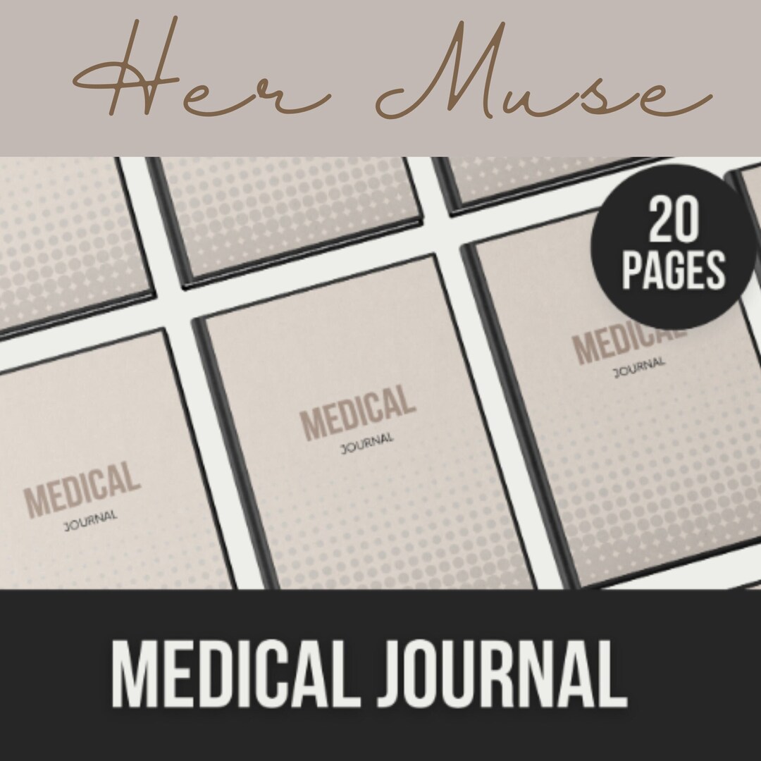 Medical Journal , Medical Prompts, Digital Download - Etsy