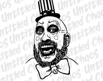 Captain Spaulding/vinyl Decal/house of 1000 Corpses/the Devils - Etsy