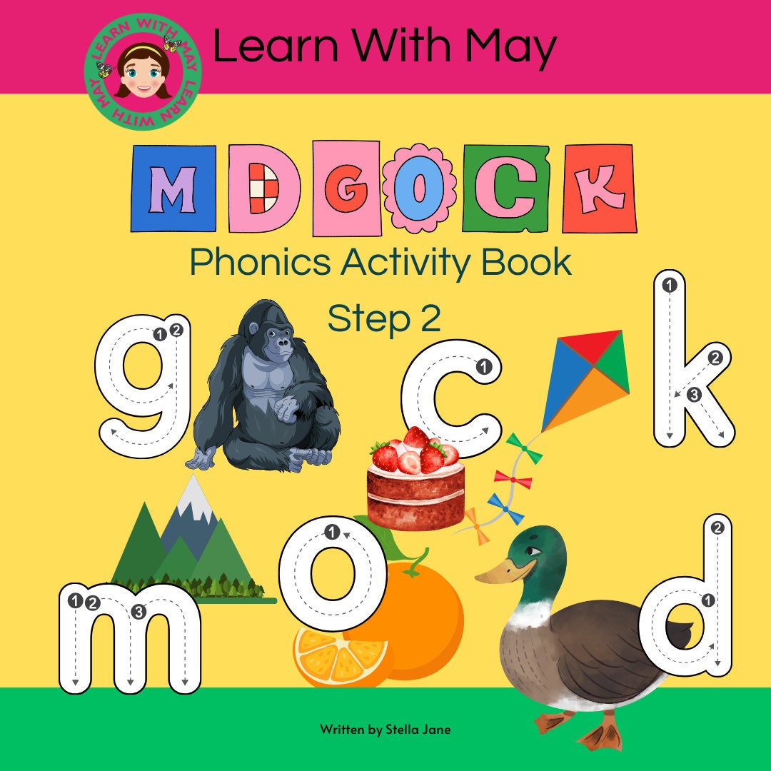 Phonic Work Book 2, MDGOCK, Letters and Sounds, Step 2 Activity Book ...