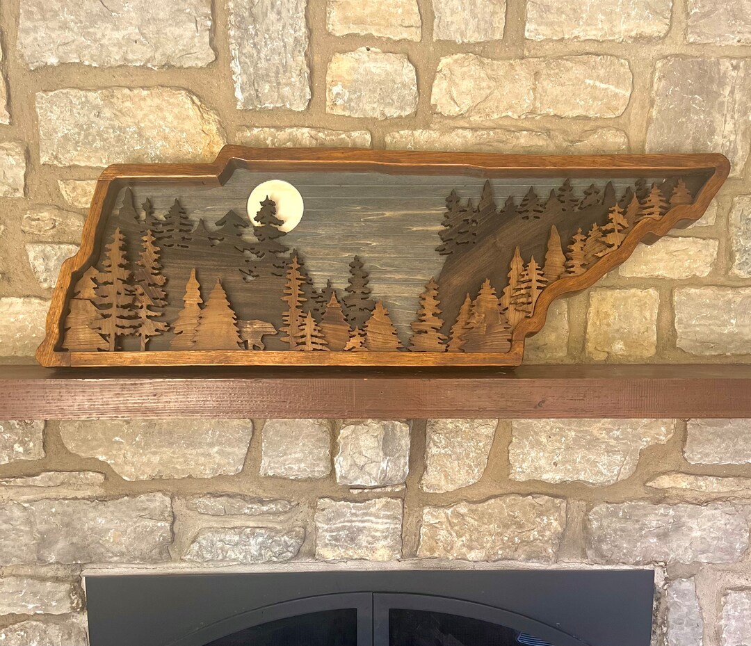 Woodland Wall Art/decor - Tennessee Frame - Etsy