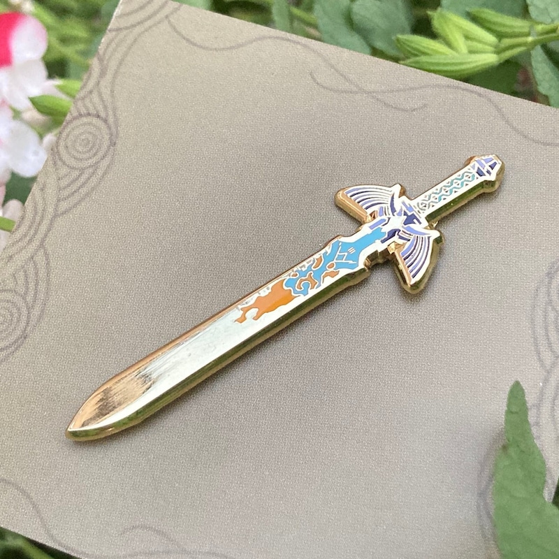 Sword Enamel Pin - Etsy