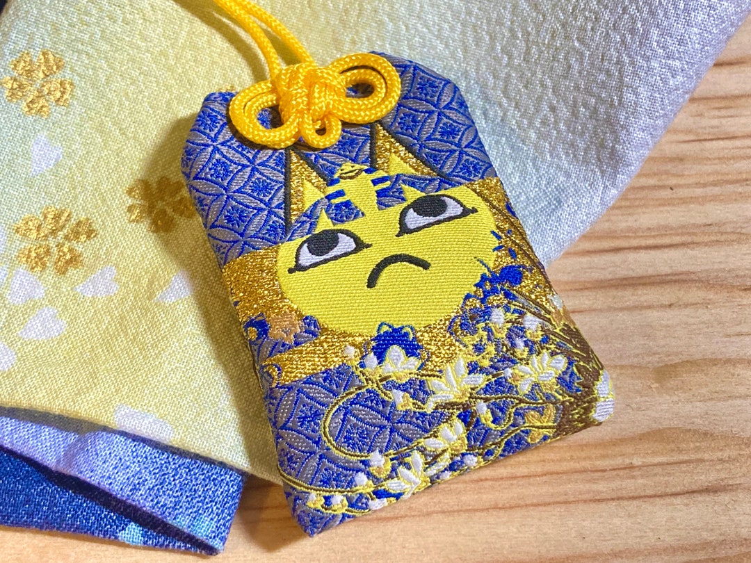 Ankha Amiibo Japanese Embroidery Omamori Inspired by Animal Crossing ...