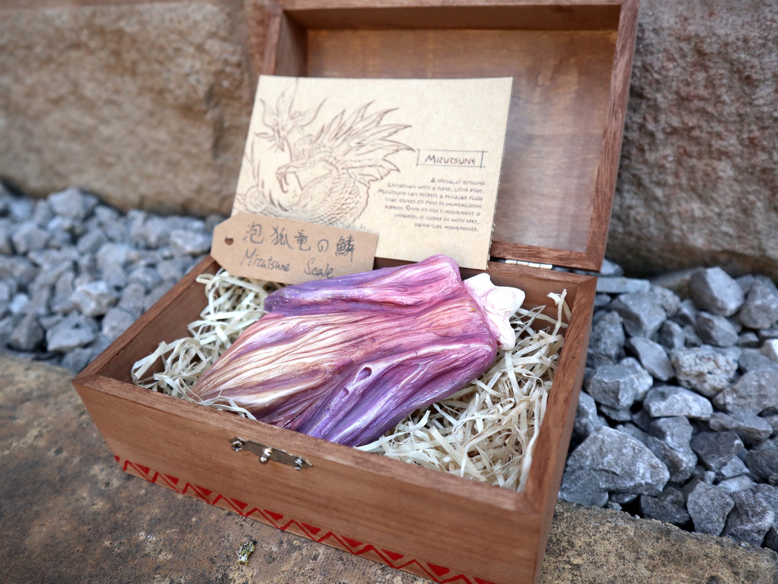 Monster Hunter Mizutsune Inspired Scale Collection Set With - Etsy UK