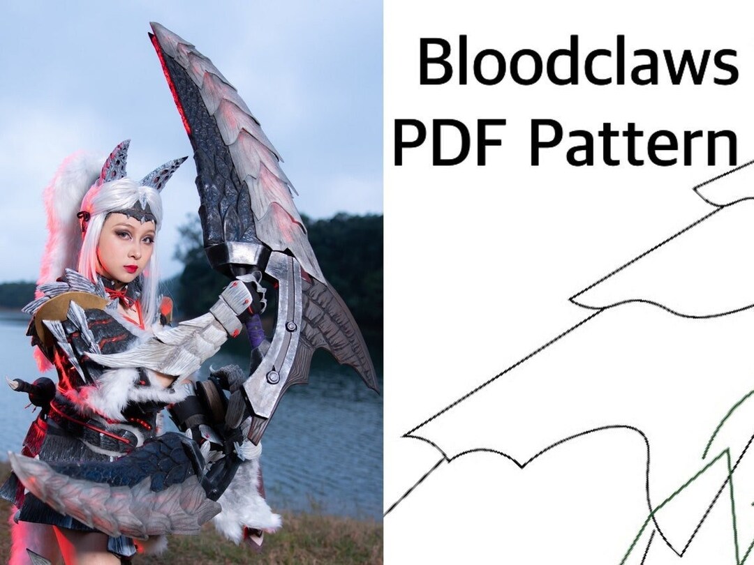 Monster Hunter World Stygian Zinogre Dual Blades Pattern | Iceborne ...