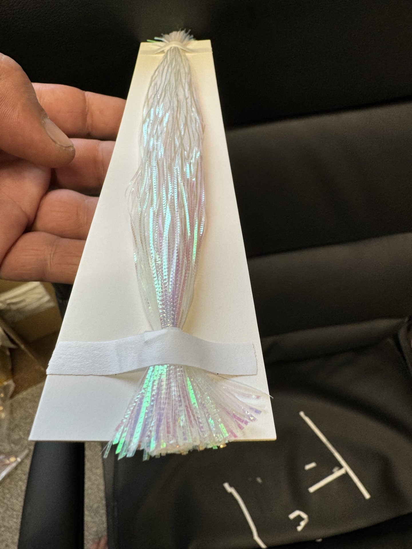 Shine and Glow Corrugated Flash Strands,imitates Scale of Fish,fly ...