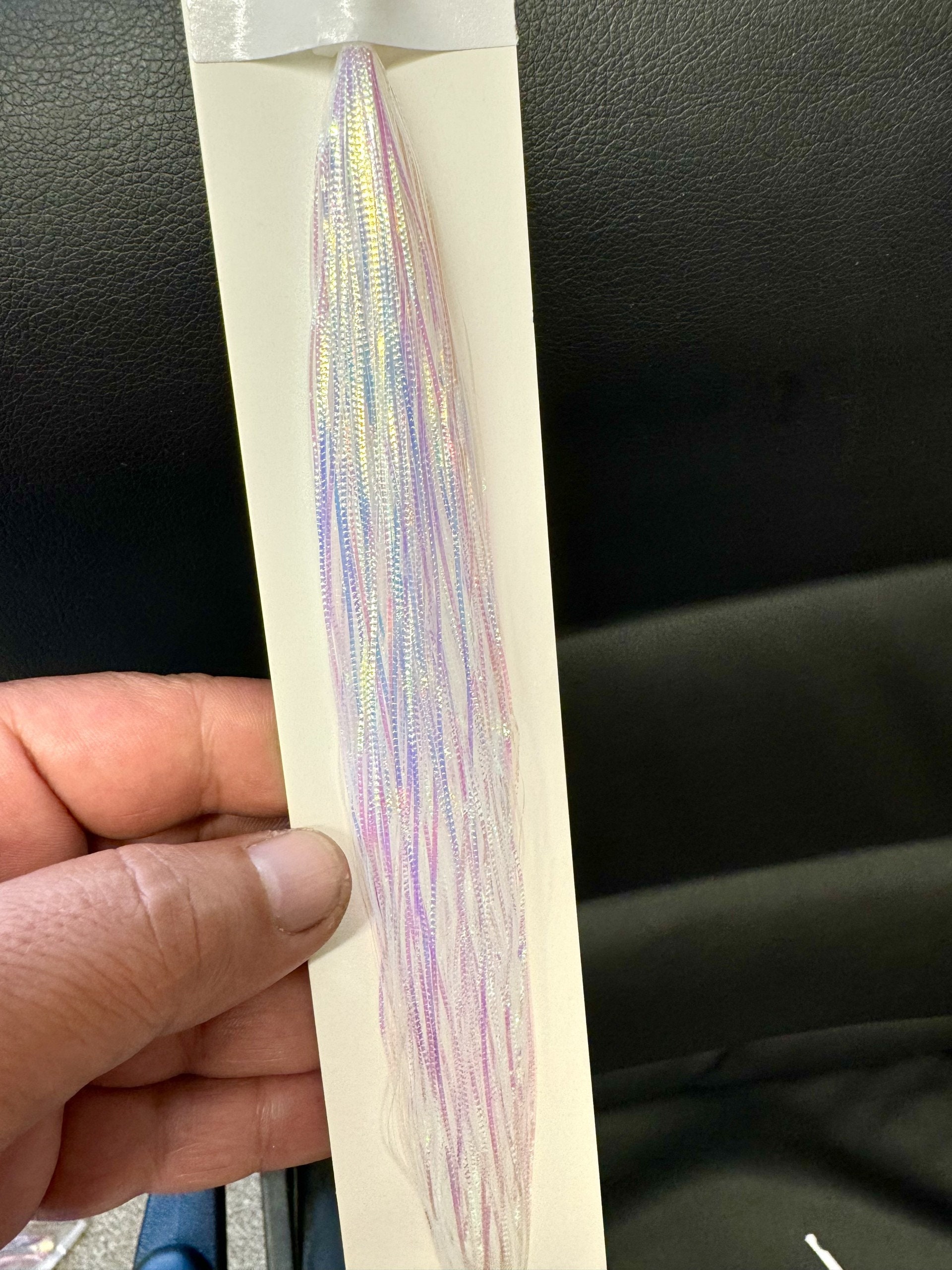 Shine and Glow Corrugated Flash Strands,imitates Scale of Fish,fly ...