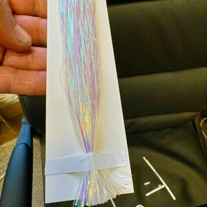 Shine and Glow Corrugated Flash Strands,imitates Scale of Fish,fly ...