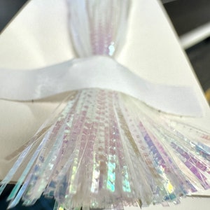 Shine and Glow Corrugated Flash Strands,imitates Scale of Fish,fly ...