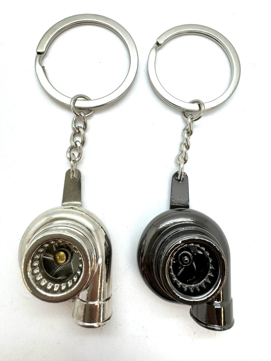 Turbo Charger Boost Fan Key Chain Keyring Neo Chrome Supercharger ...