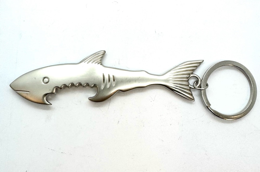 Shark Metal Alloy Key Chain Ring Keychain,shark Bottle Opener Keychain ...