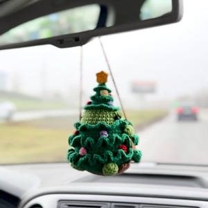 Christmas Frog Car Charm Crochet Pattern Low-sew PDF English ...