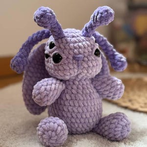 Crochet Low-sew Pattern Alien Bunny | Crochet Bunny Amigurumi | Crochet ...