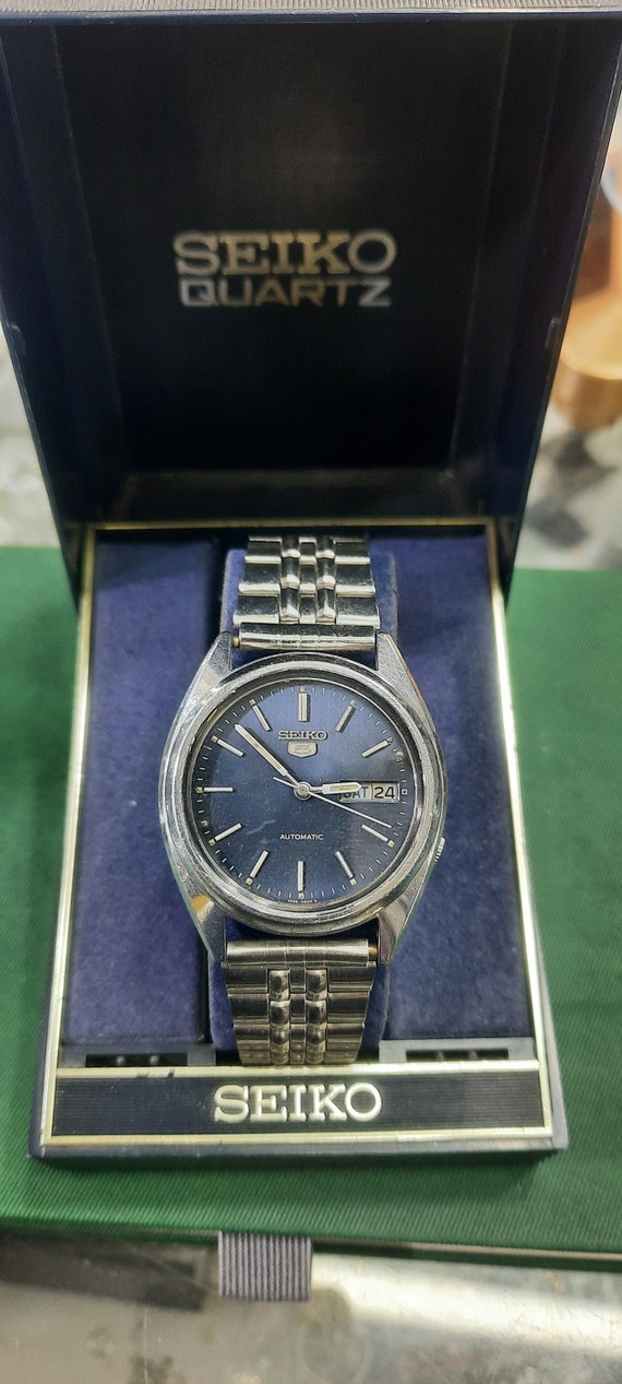 80s seiko 5 mens - Gem