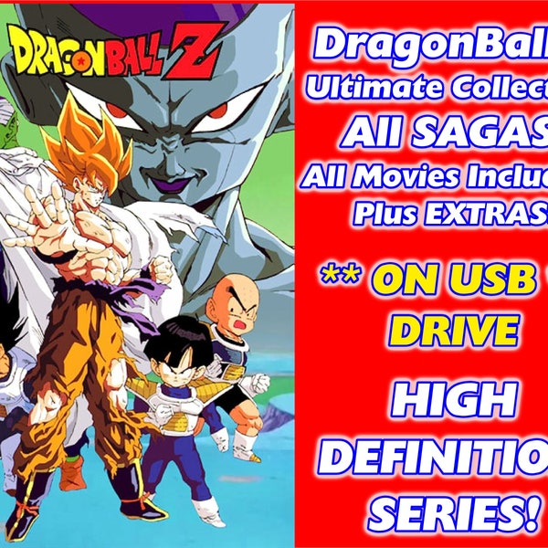 Dragon Ball Z Dvd Collection - Etsy