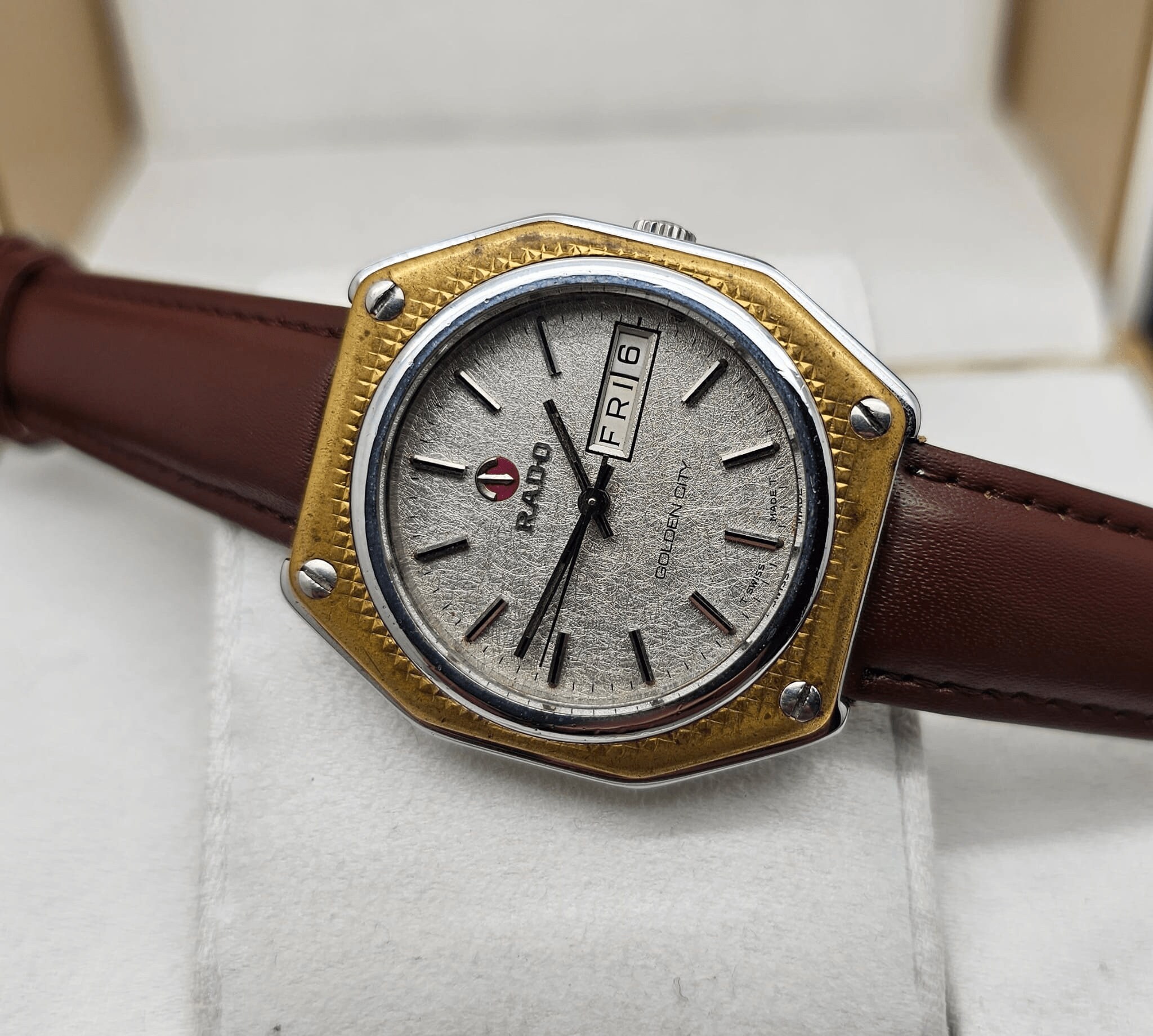 Rare Rado 1970s Vintage Rado Golden City Automatic Day/date - Etsy