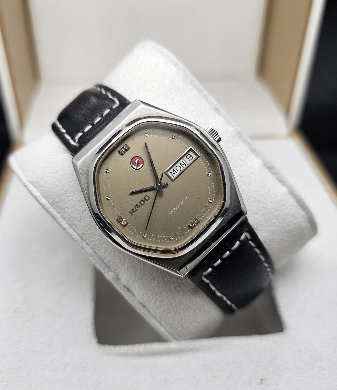 Rado Vintage Rado Voyager Automatic Day/date Watch - Etsy UK