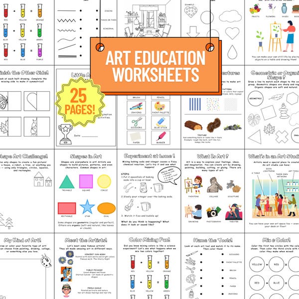 Homeschool Art - Etsy