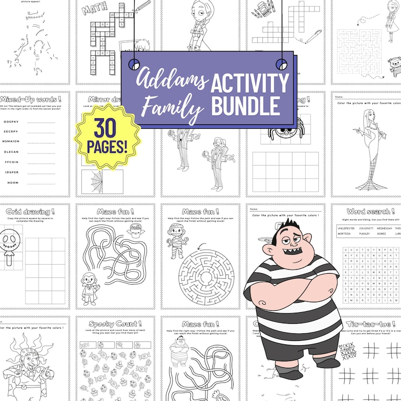 Addams Family in Color - Etsy UK