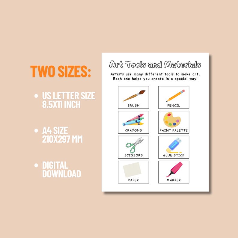 Art Education Worksheets for Kids | Printable Art Activity Pack | 25 ...