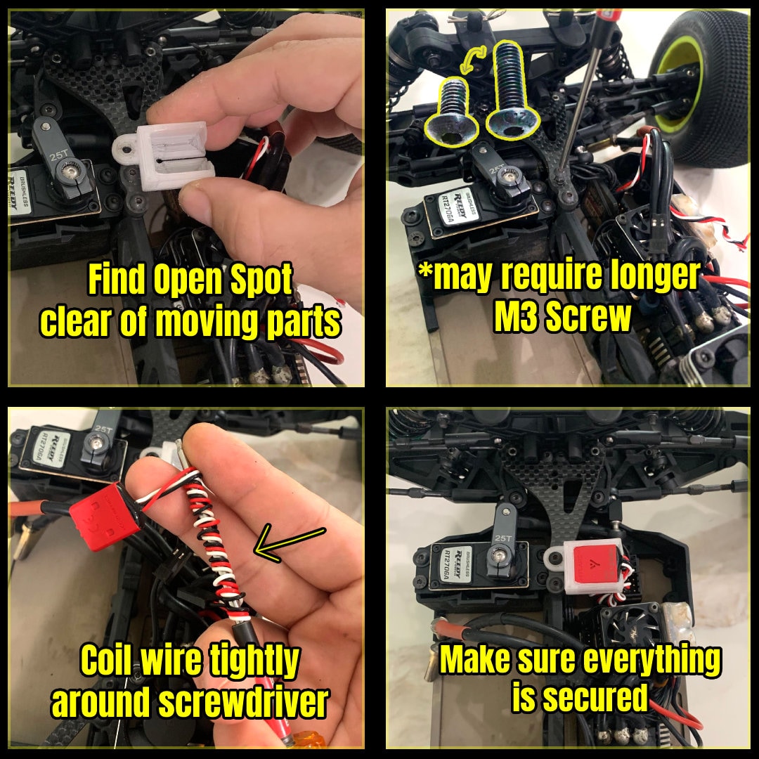 Mylaps RC4 Quick-swap Upgraded Transponder Mount 3 Pack - Etsy