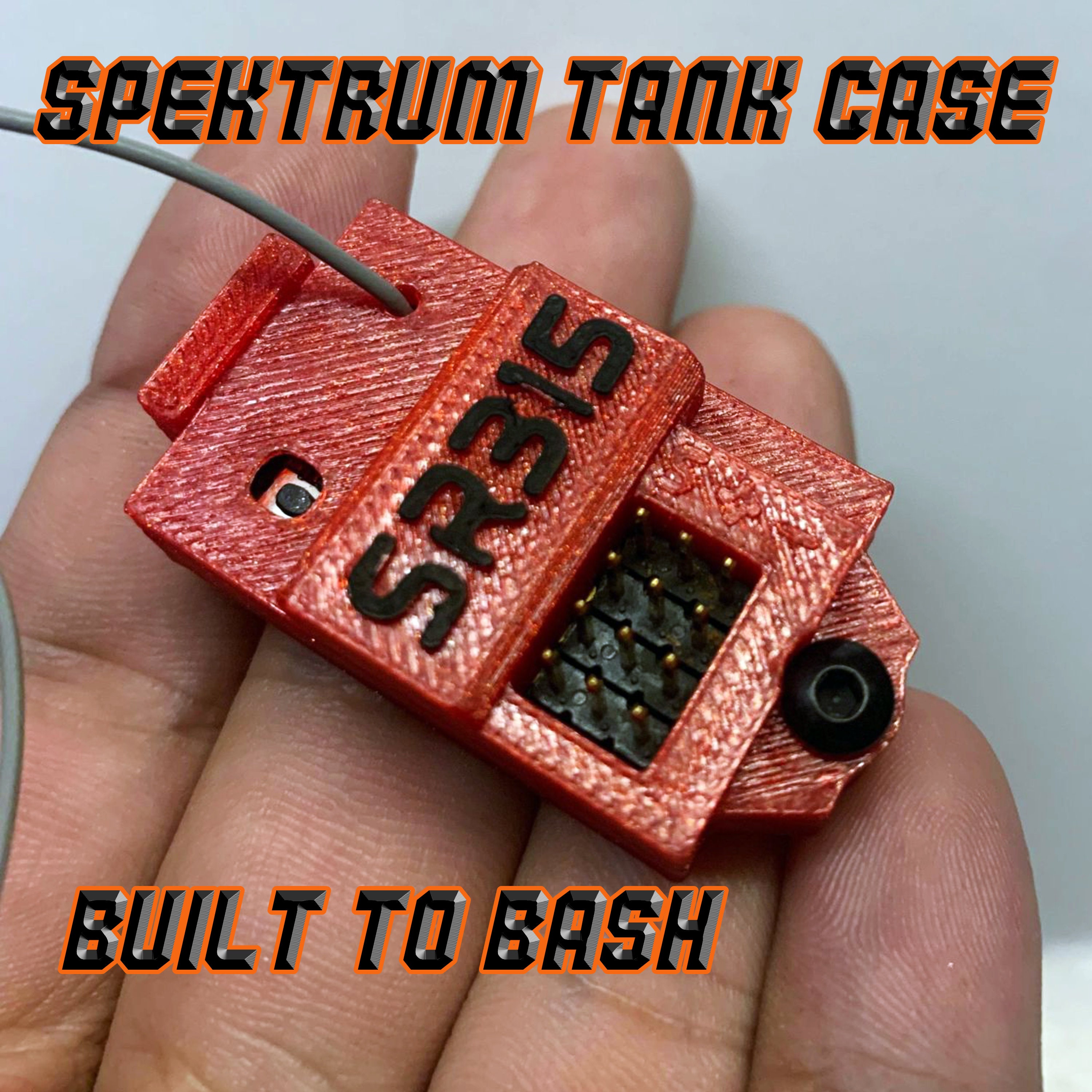 Spektrum and Flysky RC Car Reciever Replacement Case Fgr4s V2, SR2100 ...