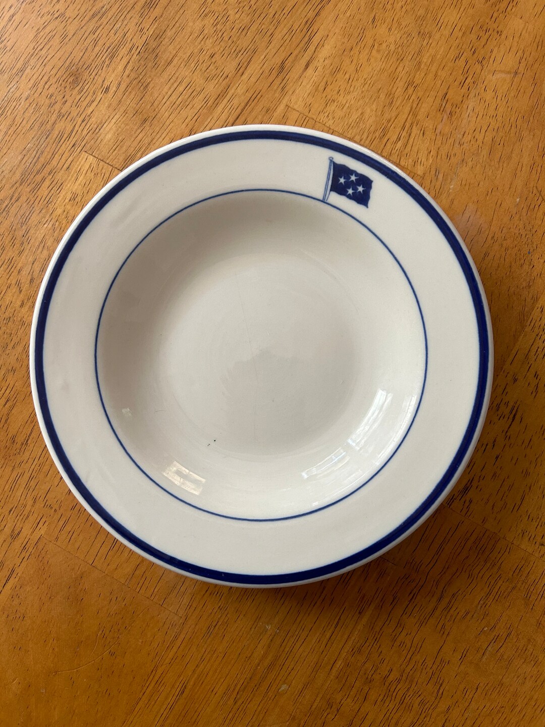 U.S. Navy Fouled Anchor Full Admiral Four Star Dessert Plate - Etsy