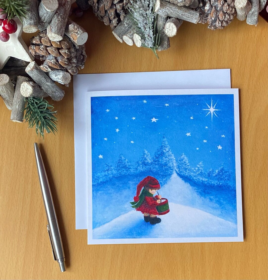 Pack of 10 the Drummer Boy Christmas Cards Boxed - Etsy