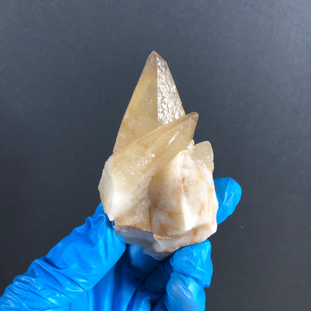 189g Dog Tooth Calcite Crystal Cluster Mineral Specimen Natural From ...