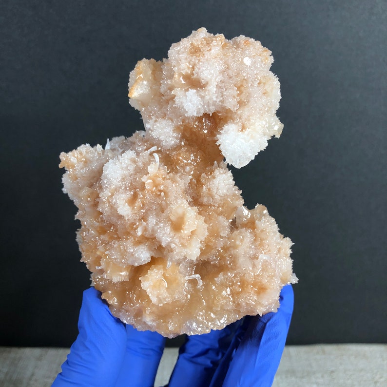 1.26lbs Unique Calcite Helictite Speleothem Crystal Cluster Mineral ...