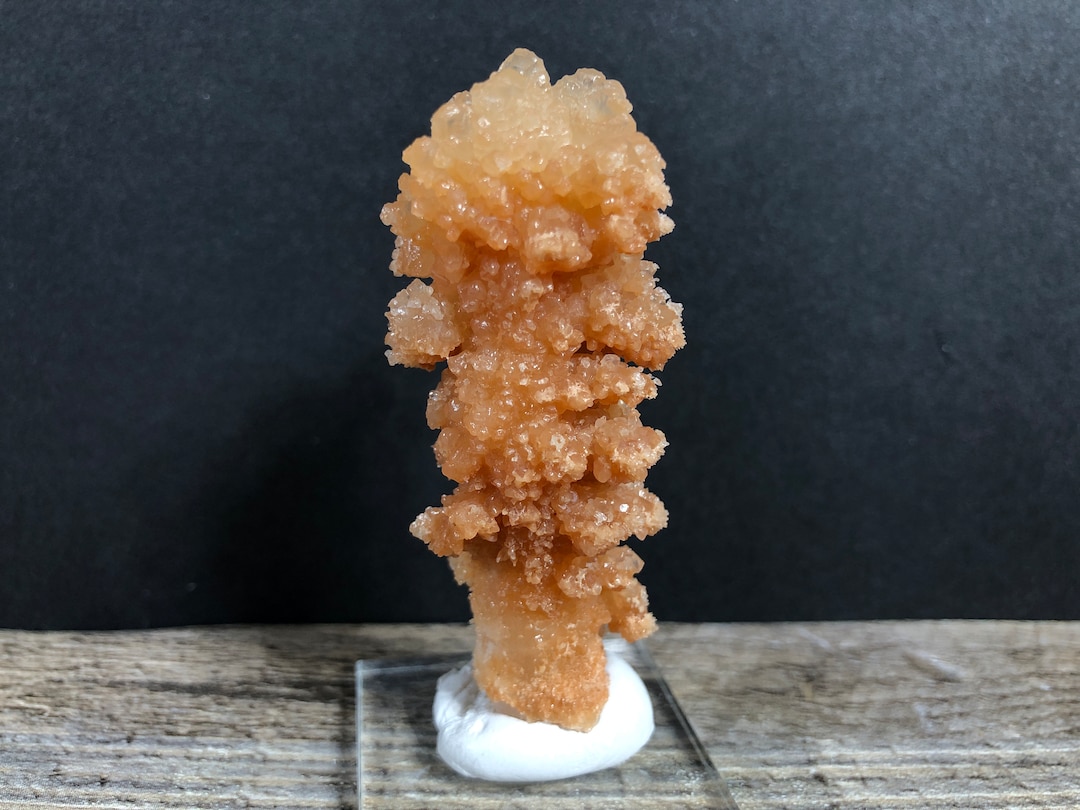 Calcite Stalactite Speleothem Crystal Cluster With Display Stand GS-45 ...