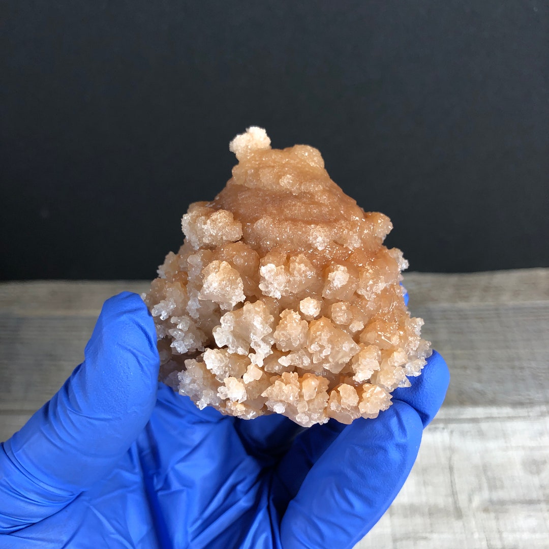 213g Calcite Speleothem Crystal Cluster Mineral Specimen Natural Unique ...