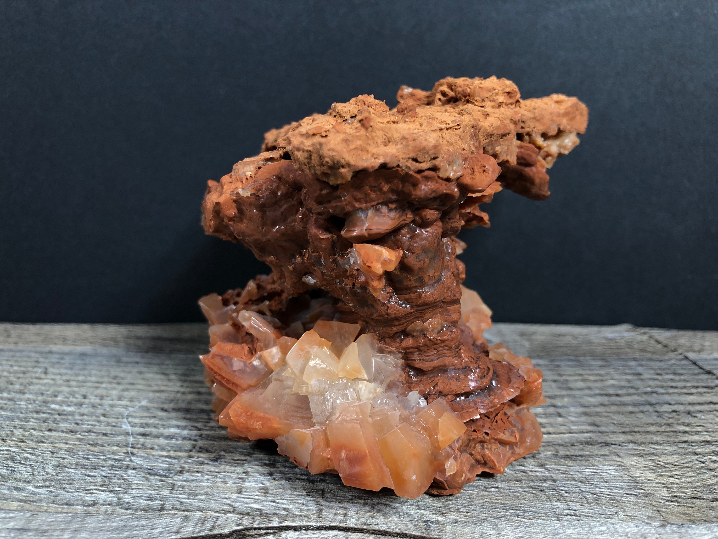 1.20lbs Calcite Stalactite Speleothem Crystal Cluster Mineral Specimen ...