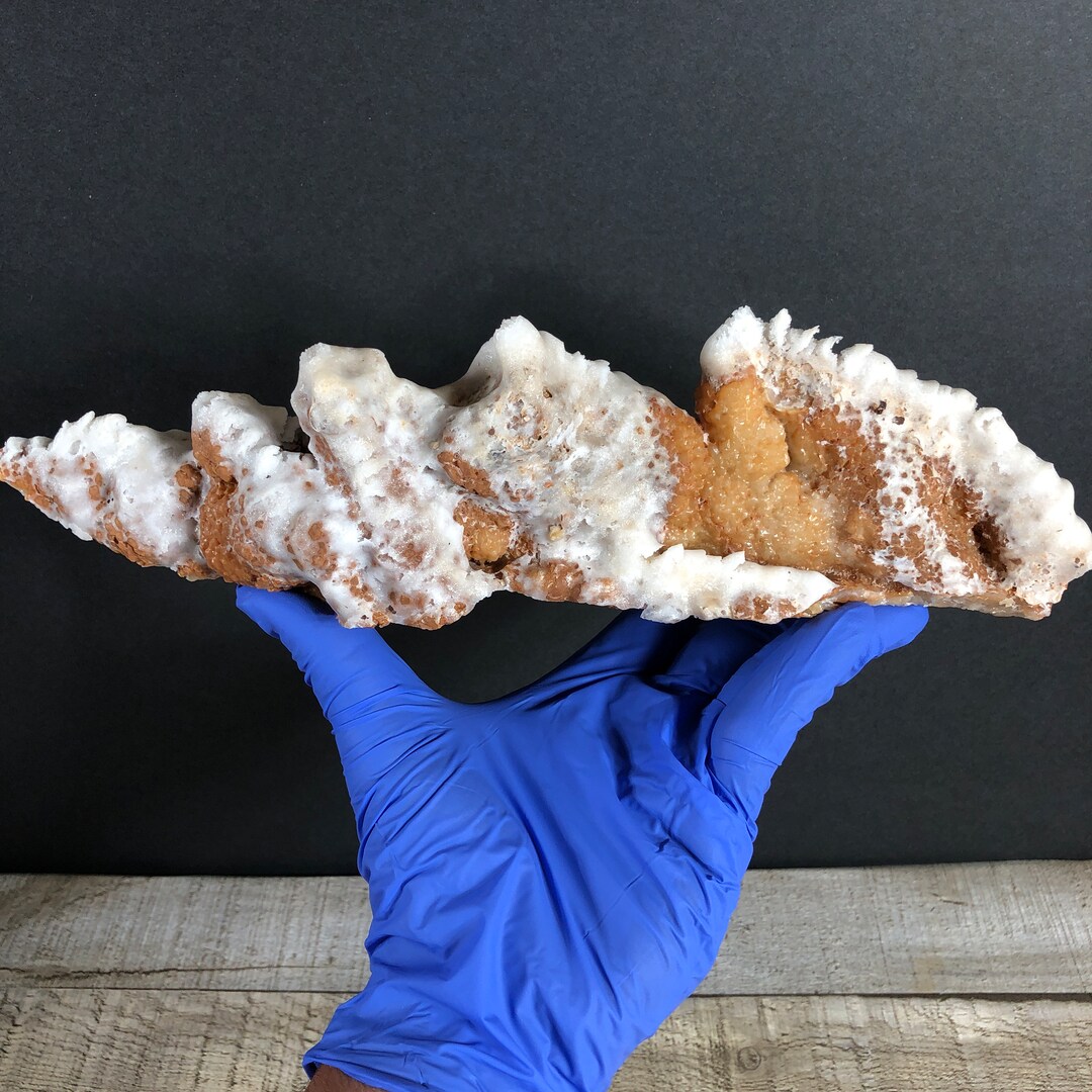 2.86lbs Unique Calcite & Aragonite Speleothem Crystal Cluster Mineral ...