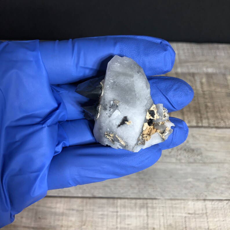 40g Mushroom Pagoda Calcite Crystal Cluster Mineral Specimen W Display Stand and Putty NN-24 - Etsy