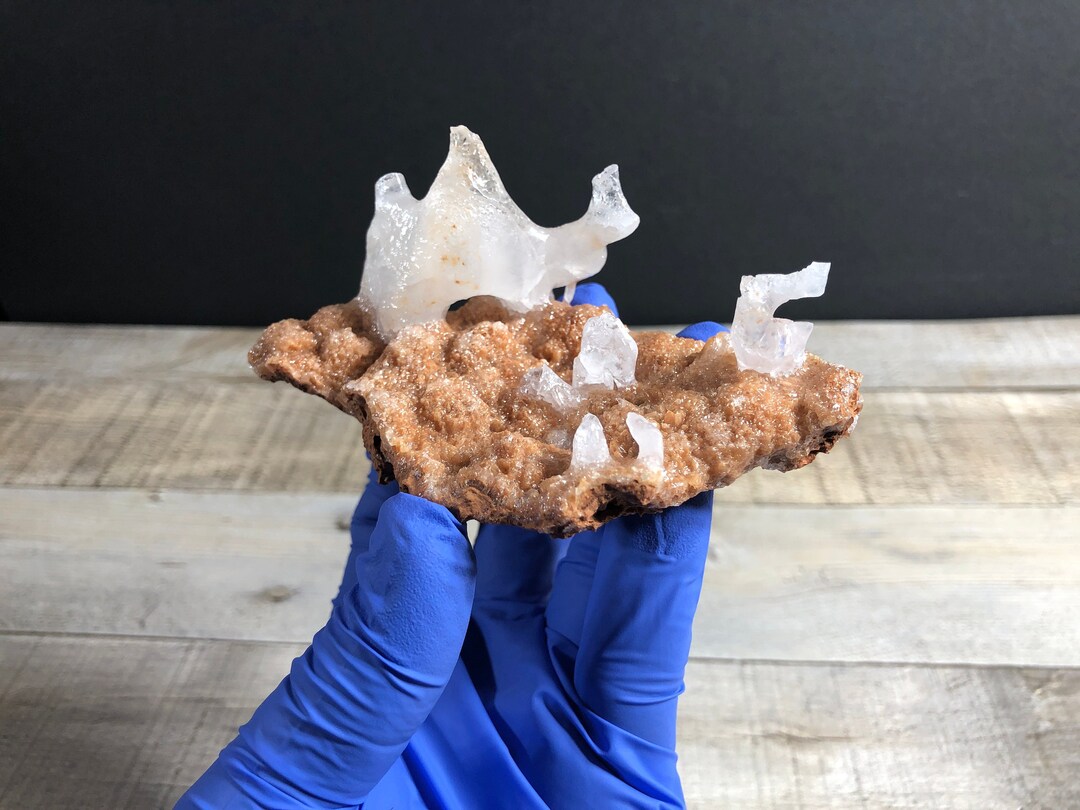 133g Unique Calcite Helictite Stalactite Speleothem Crystal Cluster ...