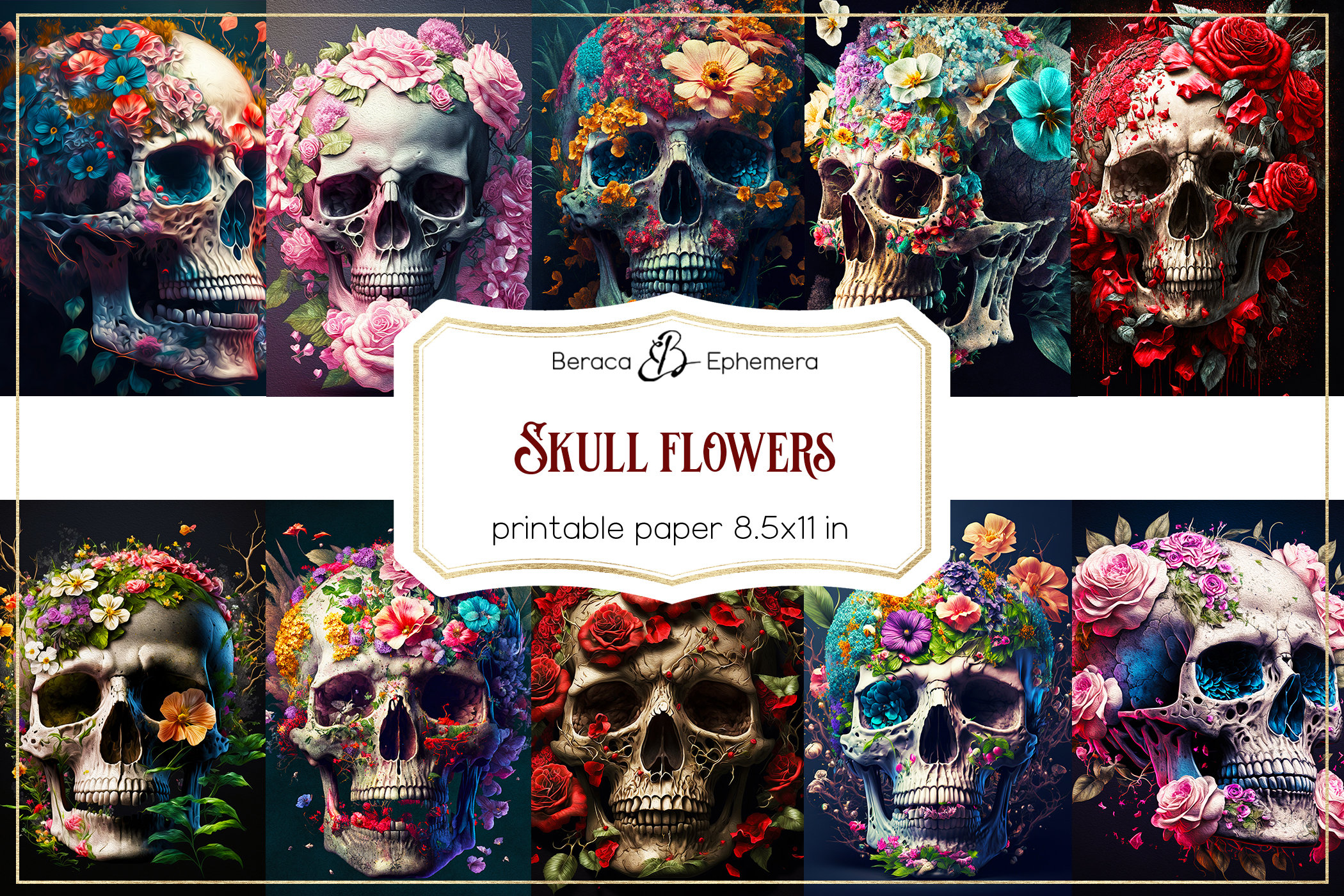 Skull Wallpaper For Facebook Cover