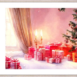 Pink Christmas Digital Paper, Winter Printable Paper, Pastel Pink ...