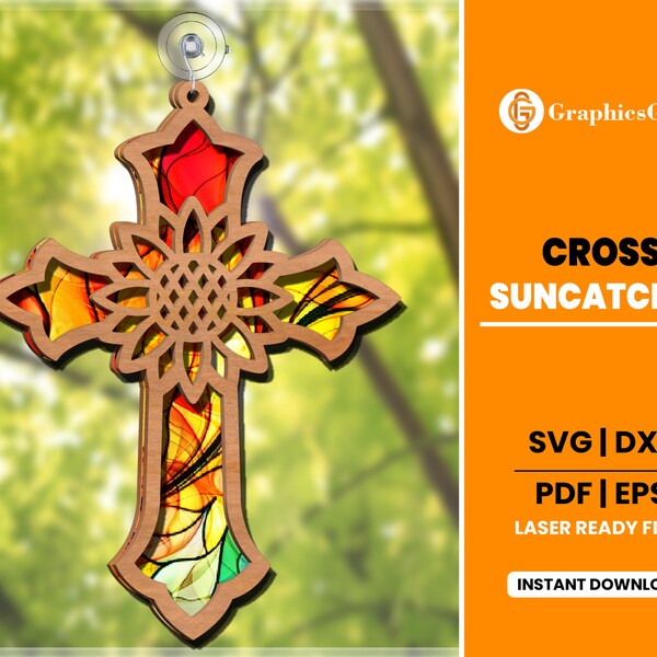 Sunflower Window Svg - Etsy