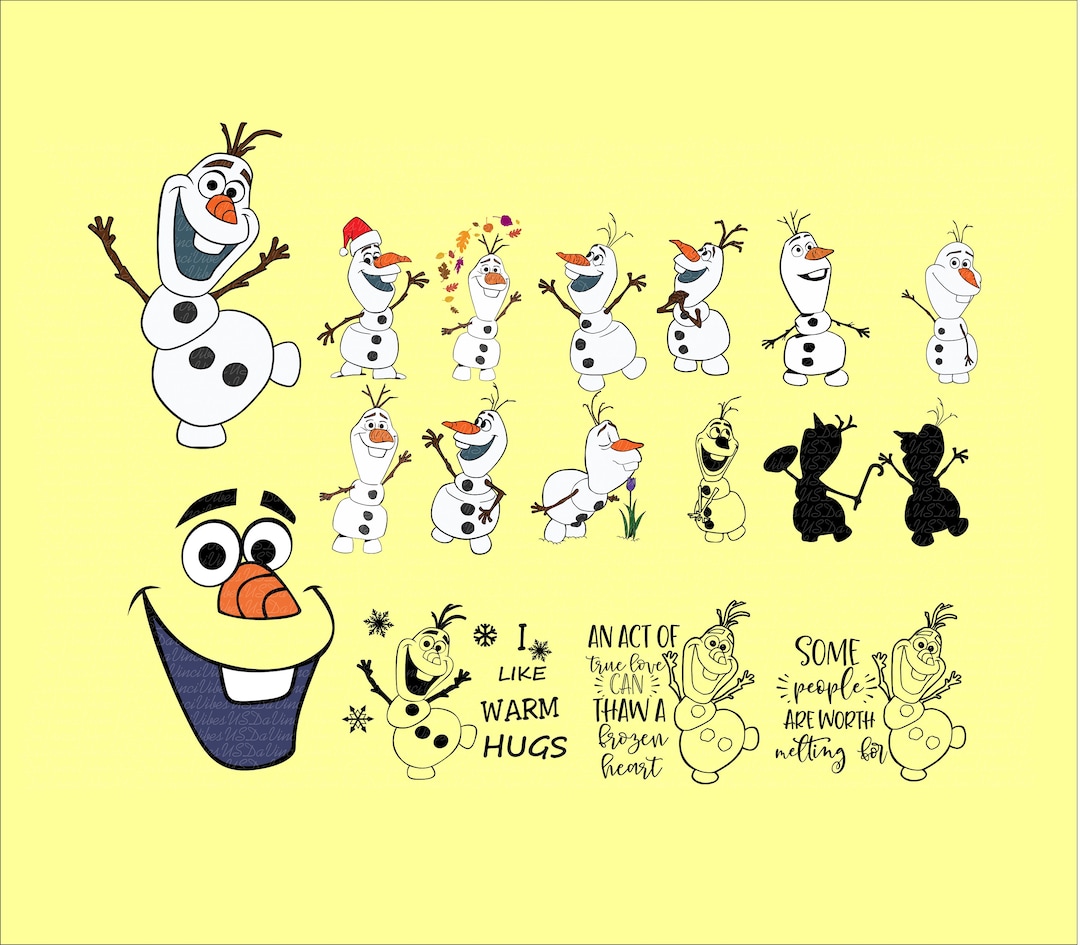 Olaf Svg Bundle Frozen Svg Christmas Svg Olaf Svg Olaf Svg - Etsy Ireland