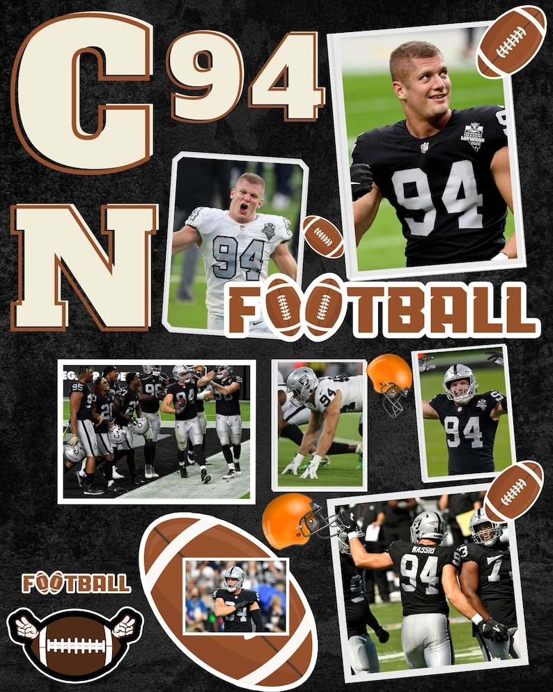 Senior Night Poster for Football CANVA Digital Download - Etsy