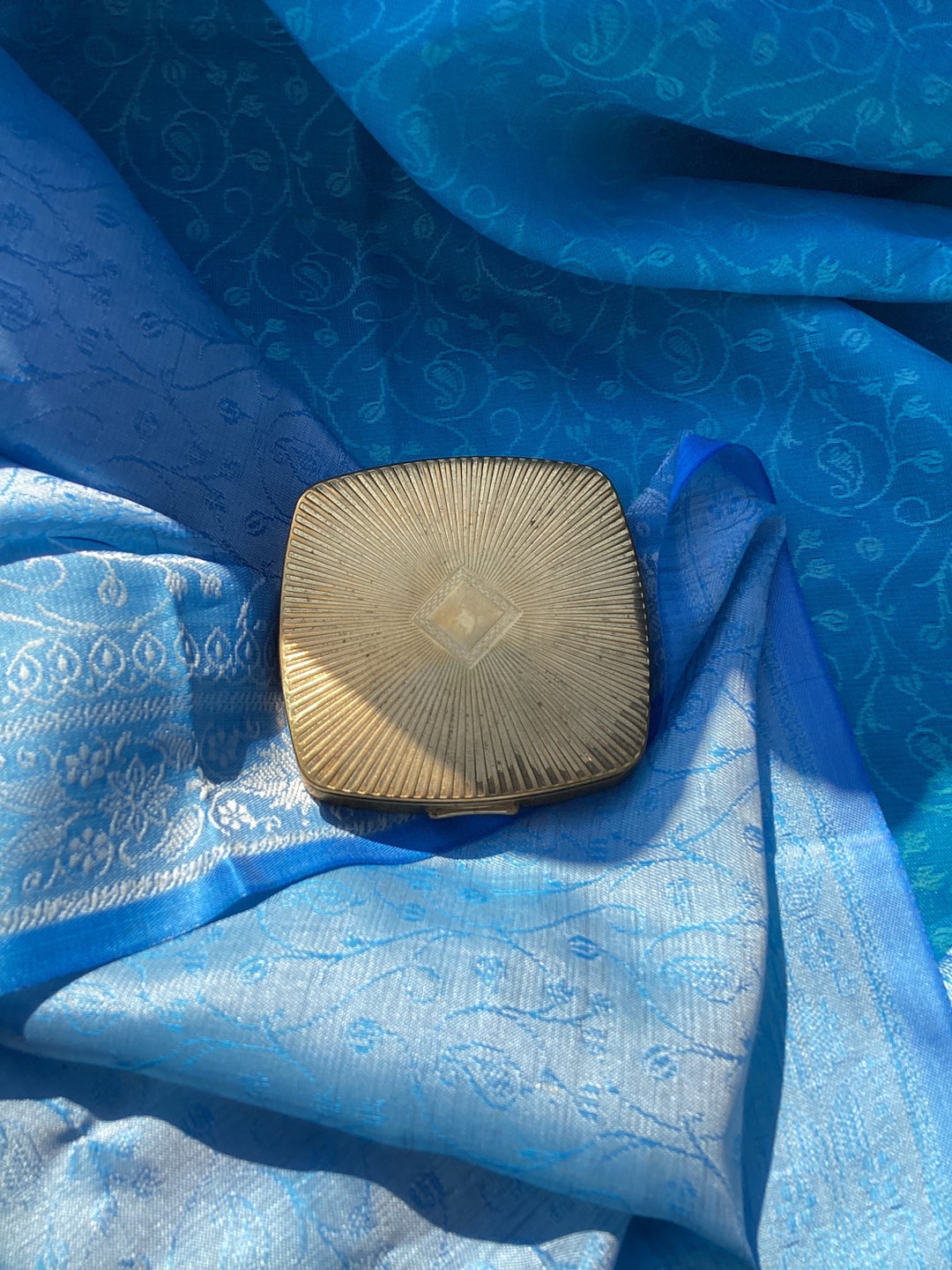 Vintage Melissa, Square Powder, Compact Very Rare and Unusual Probably ...