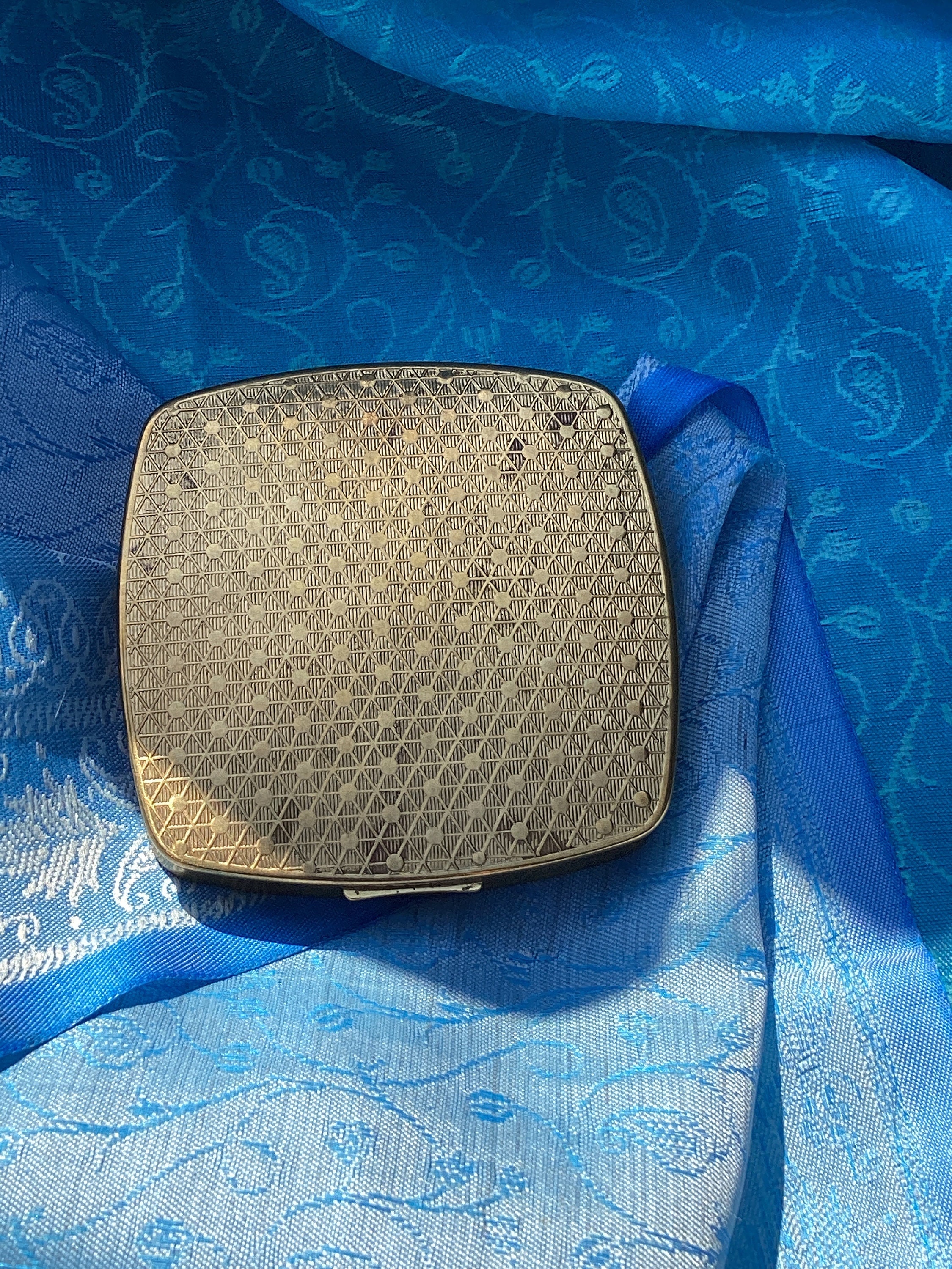 Vintage Melissa, Square Powder, Compact Very Rare and Unusual Probably ...