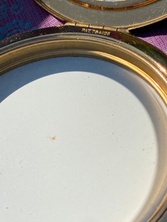 Vintage Stratton, 1960s powder, compact, black enamel… - Gem