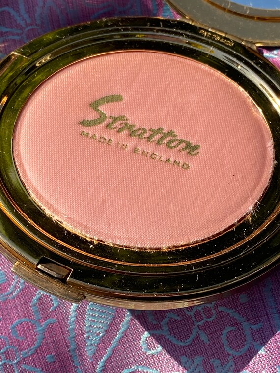 Vintage Stratton, 1960s powder, compact, black enamel… - Gem