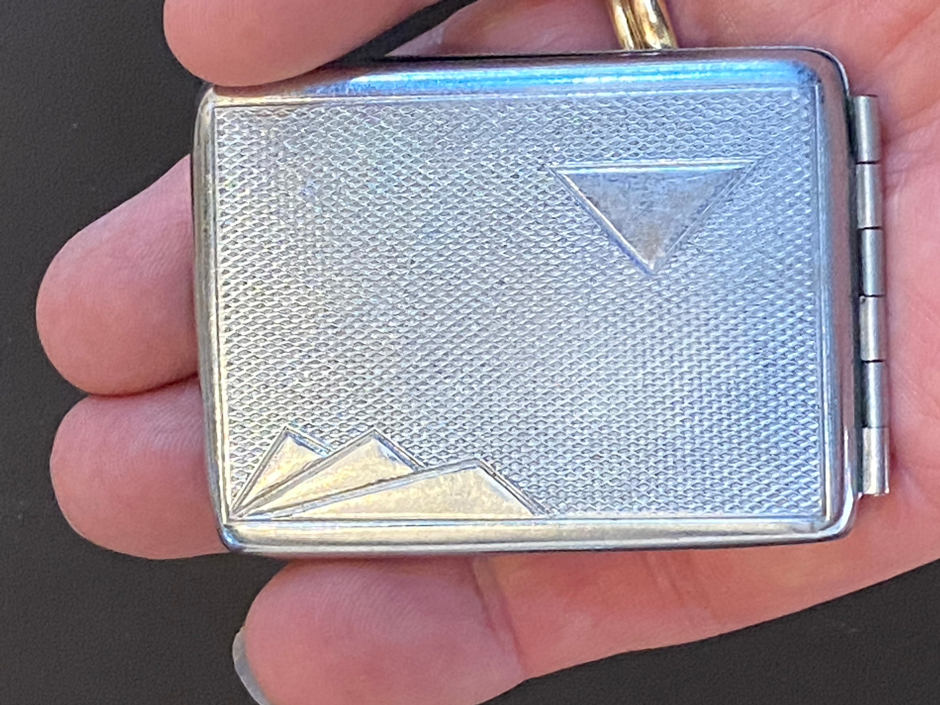 Vintage Metal Pocket Vesta Matchbook Holder - Etsy