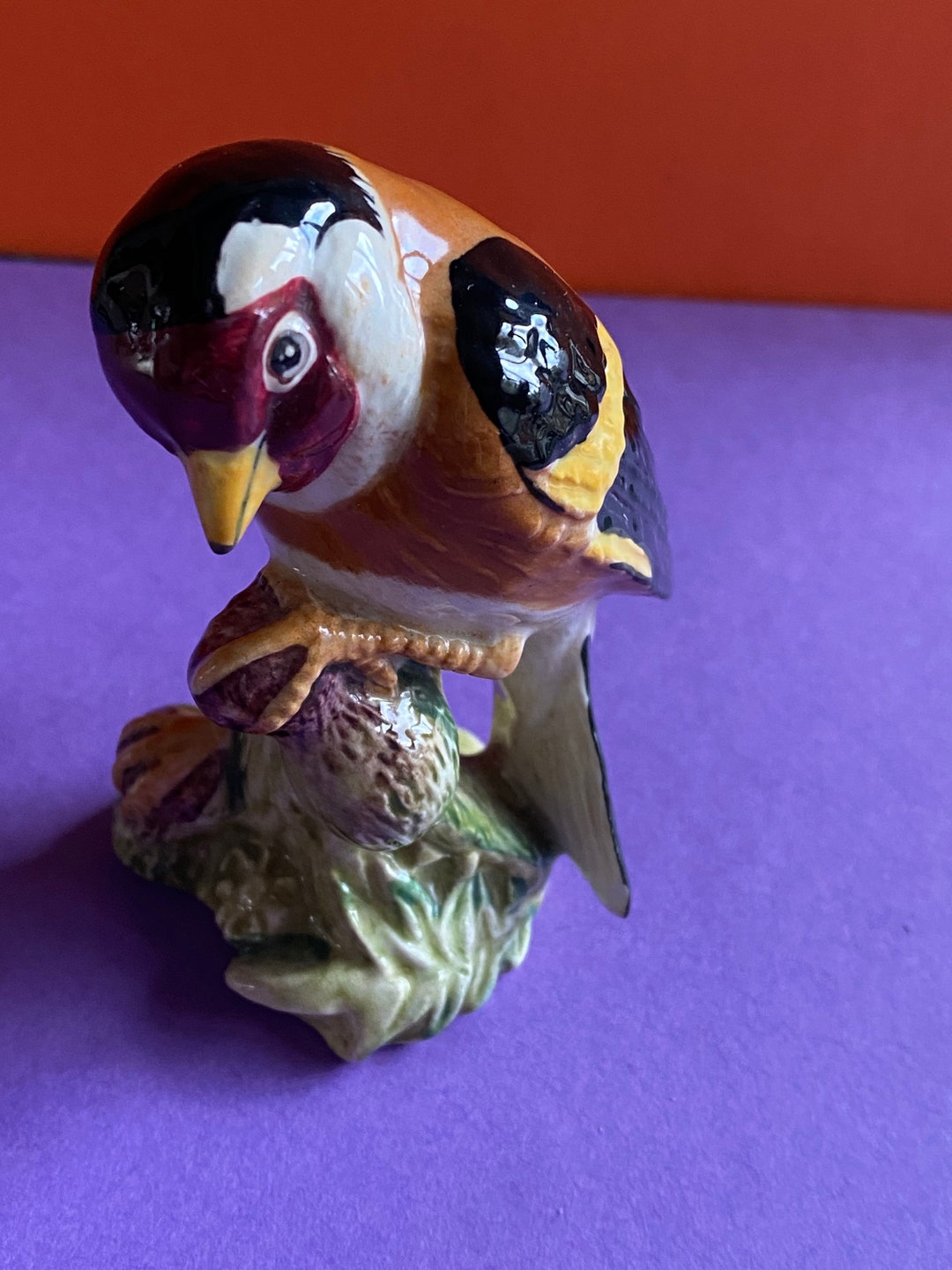 Vintage Beswick Pottery Goldfinch Design Number 2273 by Graham Tongue ...