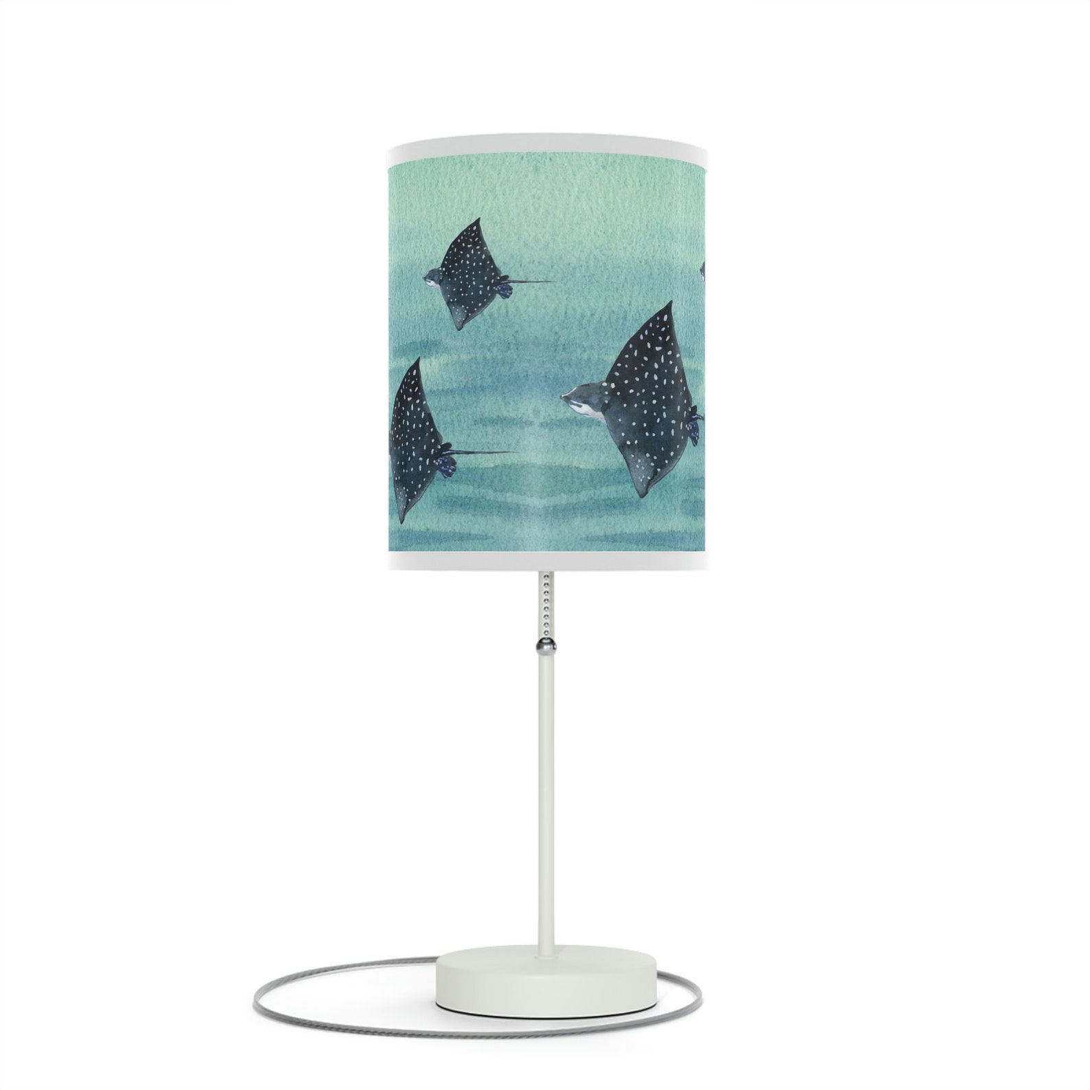 Under the Sea, Stingray, Bedside Lamp, Ocean Nursery Décor - Etsy