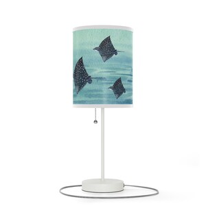 Under the Sea, Stingray, Bedside Lamp, Ocean Nursery Décor - Etsy